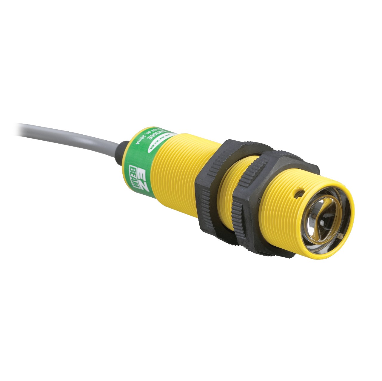 SM30系列150 m工作距離對照式圓柱式感測器